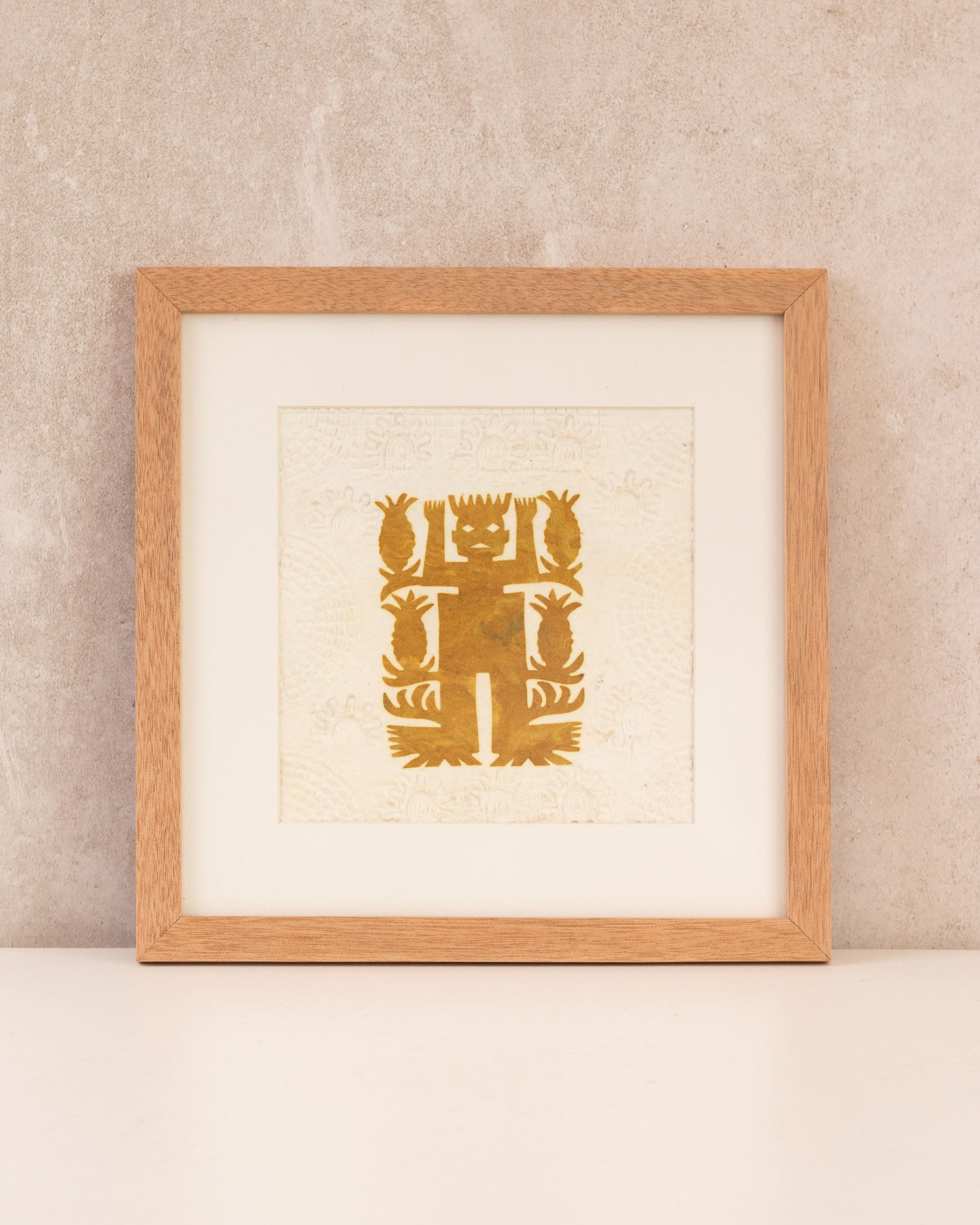 Canvas ancestral marron – Artesano Casa